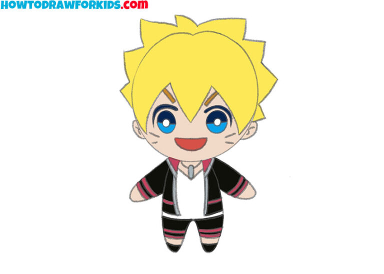 How to Draw Boruto - Easy Drawing Tutorial For Kids