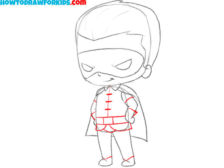 How to Draw Robin - Easy Drawing Tutorial For Kids