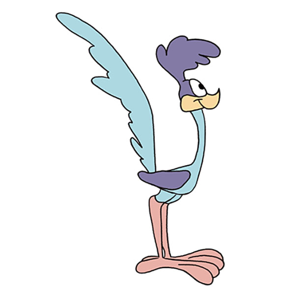 How To Draw Roadrunner Easy Drawing Tutorial For Kids