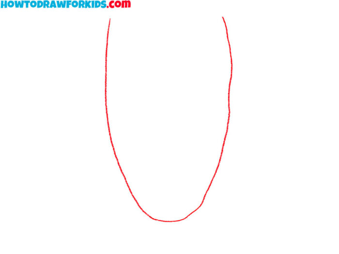 How to Draw a Chain Necklace - Easy Drawing Tutorial For Kids