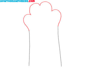 How to Draw a Paw - Easy Drawing Tutorial For Kids