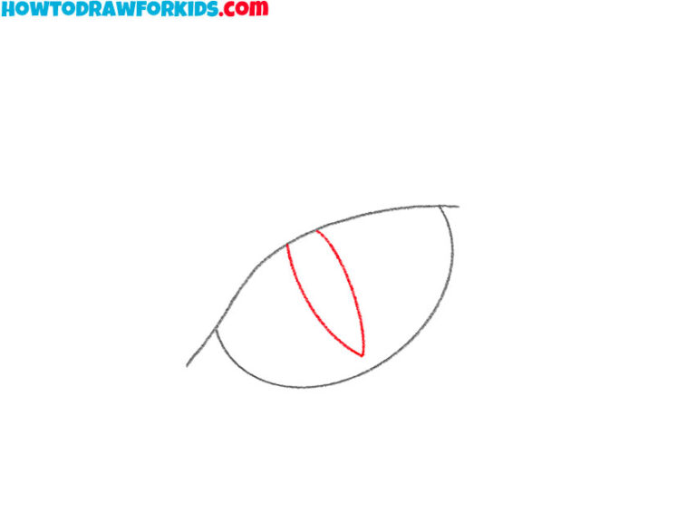 How to Draw a Dragon Eye - Easy Drawing Tutorial For Kids