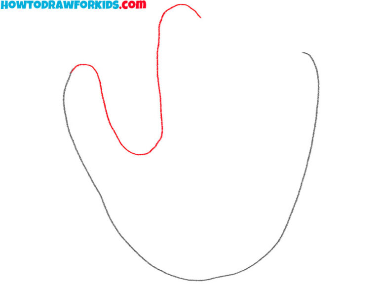 How to Draw a Baseball Glove - Easy Drawing Tutorial For Kids