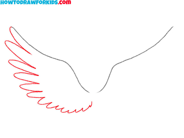 How to Draw Wings - Easy Drawing Tutorial For Kids