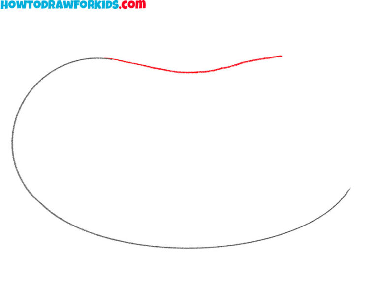 How to Draw a Bean - Easy Drawing Tutorial For Kids