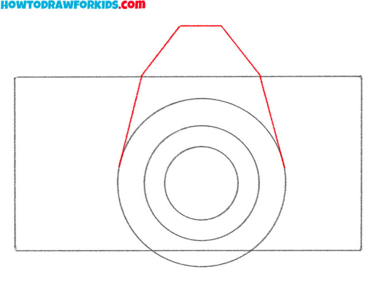How to Draw a Camera - Easy Drawing Tutorial For Kids