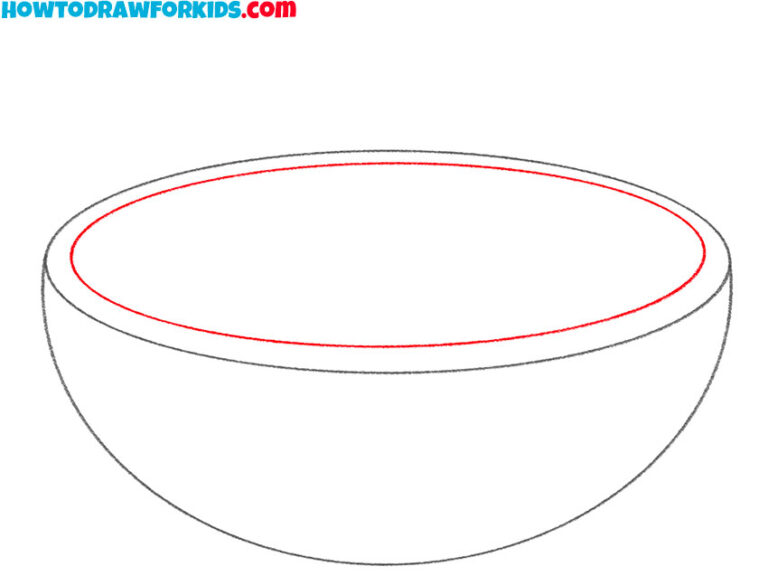 How to Draw a Salad - Easy Drawing Tutorial For Kids