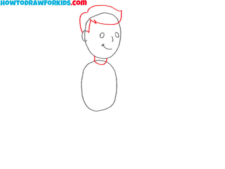 How to Draw a Walking Person - Easy Drawing Tutorial For Kids