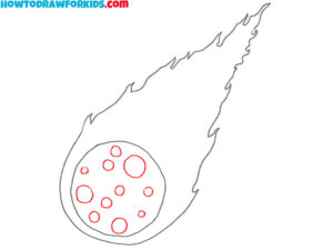How to Draw a Comet - Easy Drawing Tutorial For Kids