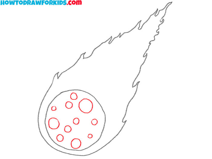 How to Draw a Comet - Easy Drawing Tutorial For Kids
