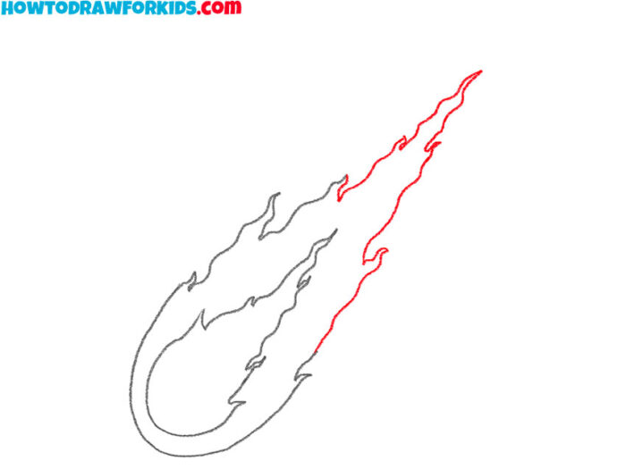How to Draw a Fireball - Easy Drawing Tutorial For Kids