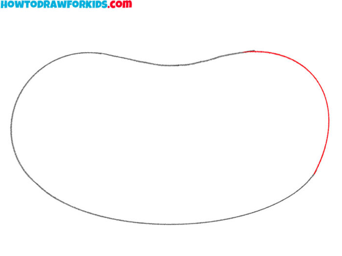 How to Draw a Bean - Easy Drawing Tutorial For Kids