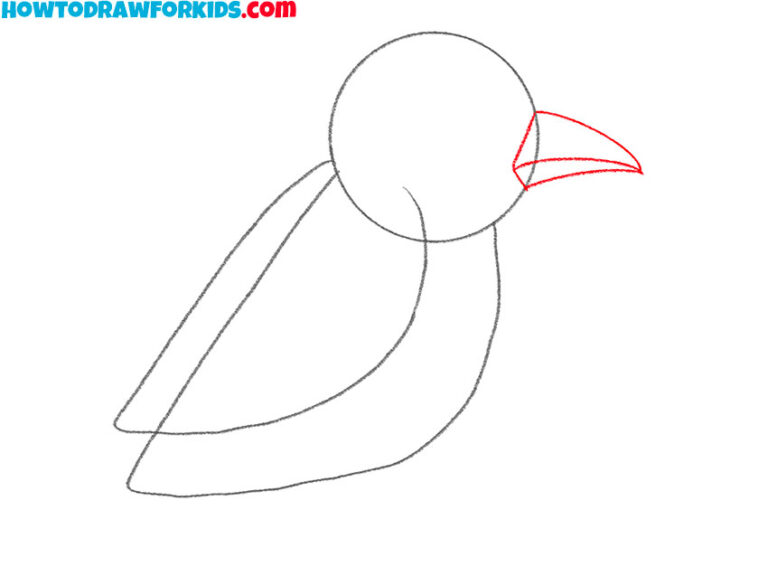 How to Draw a Crow - Easy Drawing Tutorial For Kids