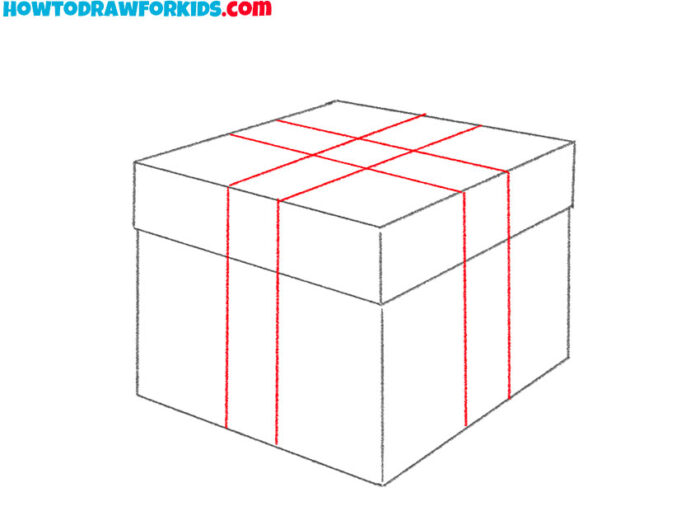 How to Draw a Present - Easy Drawing Tutorial For Kids