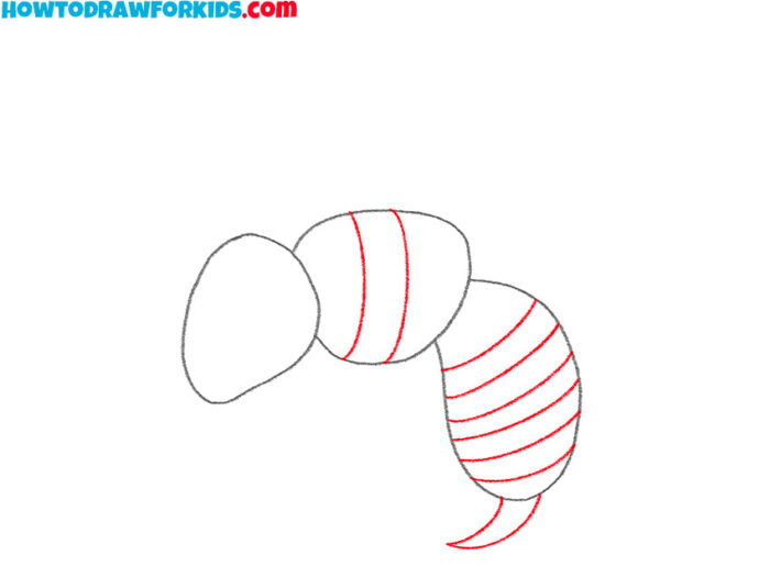 How to Draw a Wasp - Easy Drawing Tutorial For Kids
