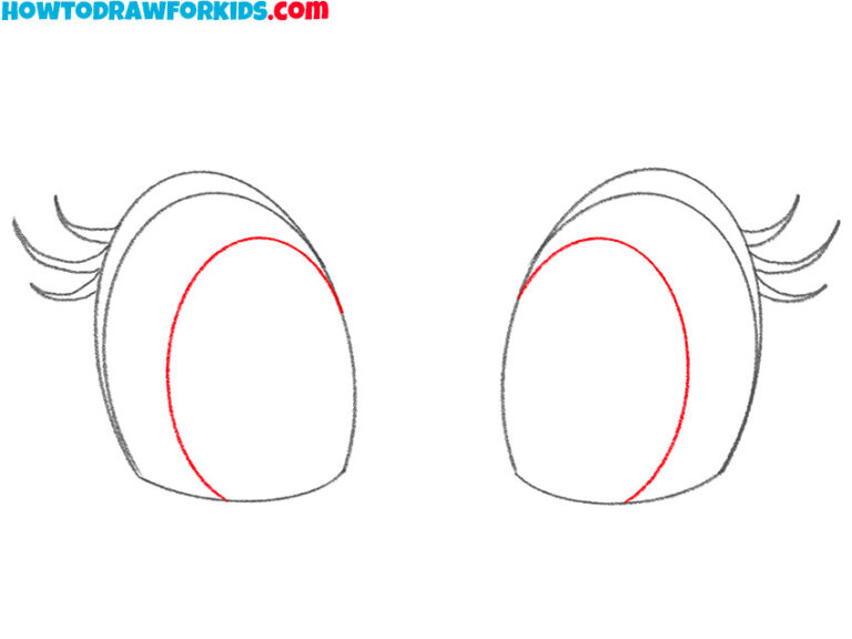 How to Draw Cute Eyes - Easy Drawing Tutorial For Kids