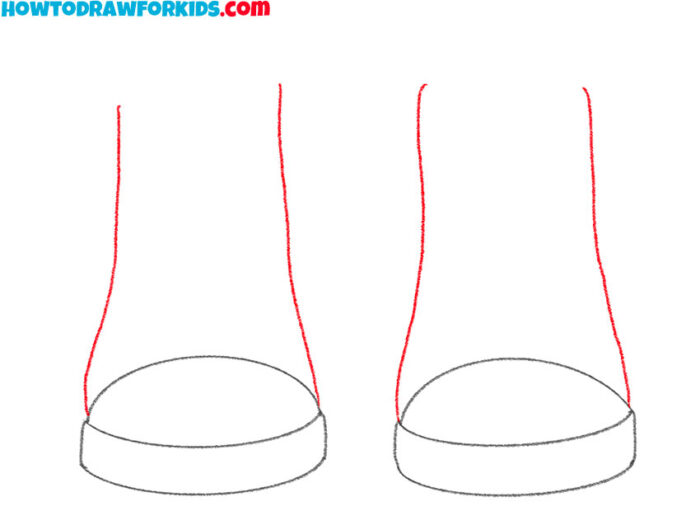 How to Draw Shoes from the Front - Easy Drawing Tutorial For Kids