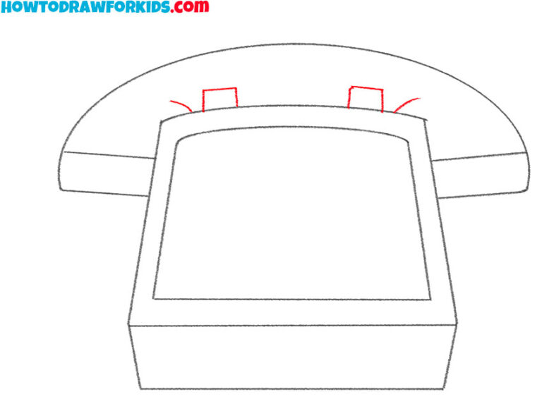 How to Draw a Telephone - Easy Drawing Tutorial For Kids