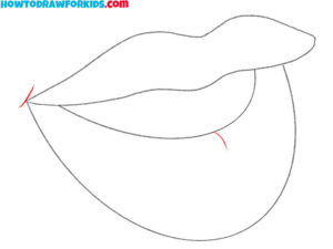 How to Draw Cartoon Lips - Easy Drawing Tutorial For Kids