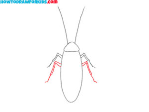 How to Draw a Cockroach - Easy Drawing Tutorial For Kids