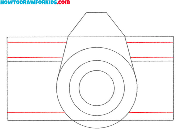 How to Draw a Camera - Easy Drawing Tutorial For Kids