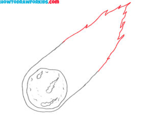 How to Draw a Meteor - Easy Drawing Tutorial For Kids