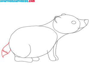 How to Draw a Badger - Easy Drawing Tutorial For Kids