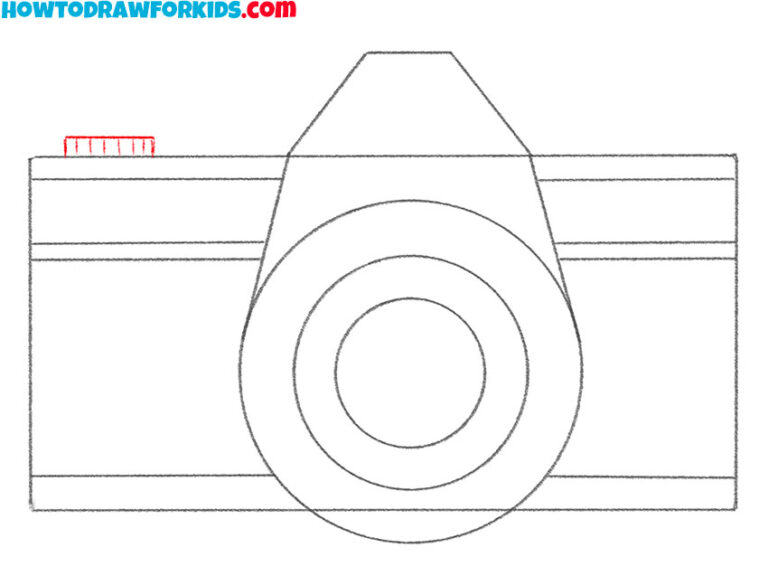 How to Draw a Camera - Easy Drawing Tutorial For Kids