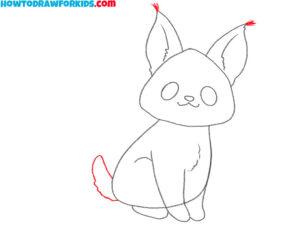 How to Draw a Lynx - Easy Drawing Tutorial For Kids