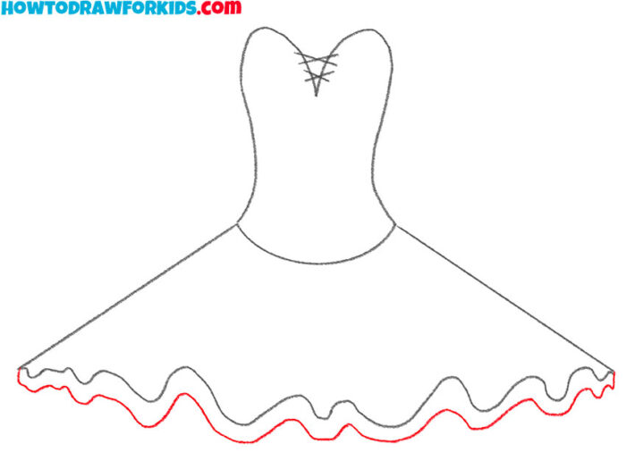 How to Draw a Tutu - Easy Drawing Tutorial For Kids