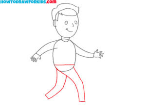 How to Draw a Walking Person - Easy Drawing Tutorial For Kids