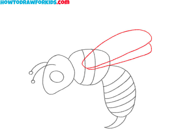 How to Draw a Wasp - Easy Drawing Tutorial For Kids