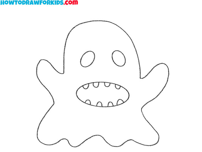 How to Draw a Cute Monster - Easy Drawing Tutorial For Kids