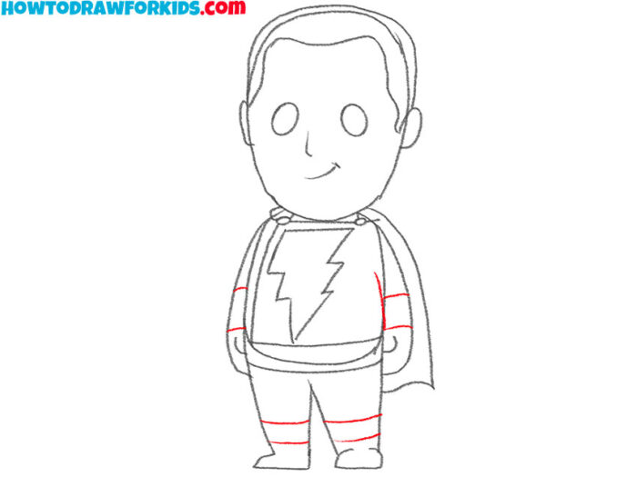 How to Draw Shazam - Easy Drawing Tutorial For Kids