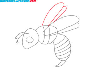 How to Draw a Wasp - Easy Drawing Tutorial For Kids