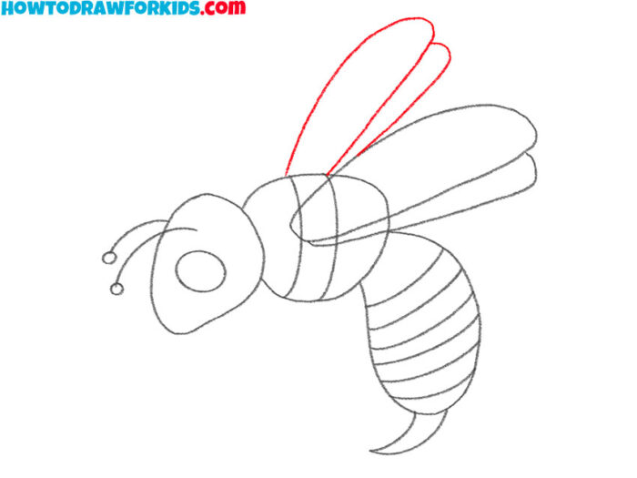 How to Draw a Wasp - Easy Drawing Tutorial For Kids