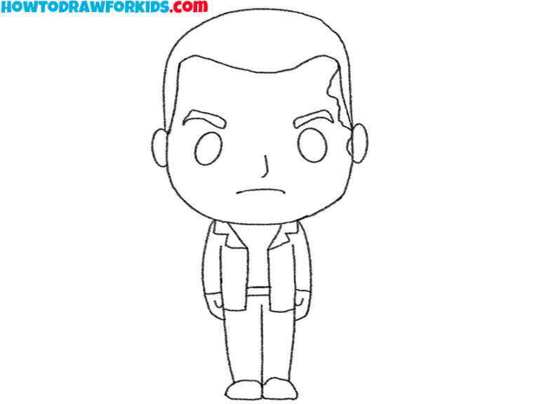 How to Draw Terminator - Easy Drawing Tutorial For Kids