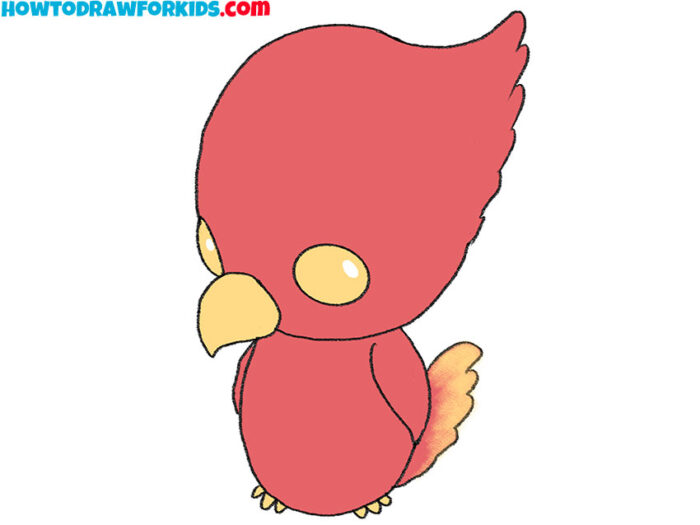 How to Draw a Phoenix - Easy Drawing Tutorial For Kids