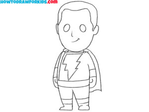 How to Draw Shazam - Easy Drawing Tutorial For Kids