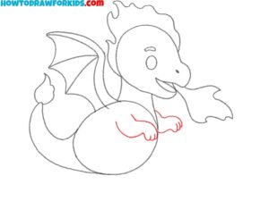 How to Draw a Fire Dragon - Easy Drawing Tutorial For Kids