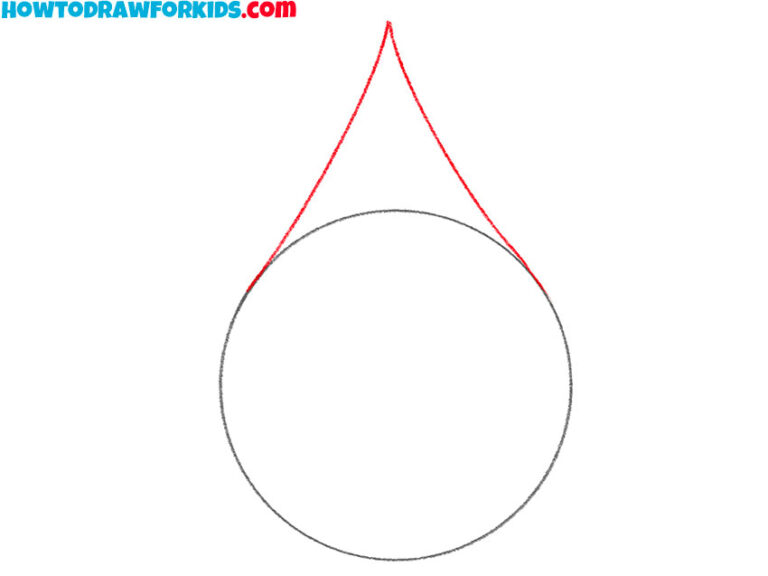 How to Draw a Water Droplet - Easy Drawing Tutorial For Kids