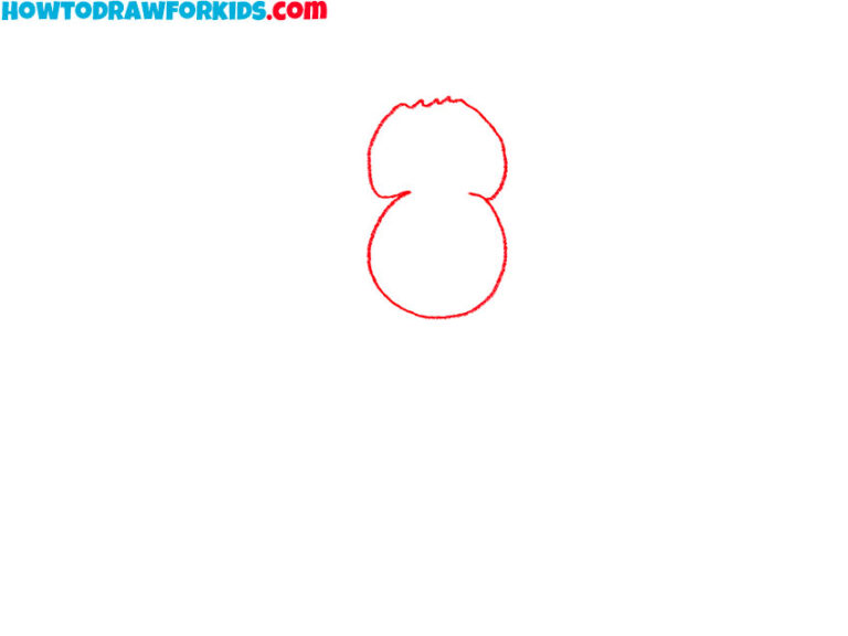 How to Draw an Orangutan - Easy Drawing Tutorial For Kids