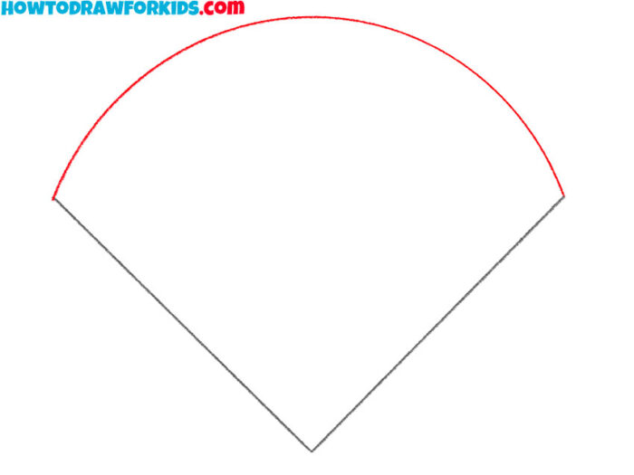 How to Draw a Baseball Field - Easy Drawing Tutorial For Kids