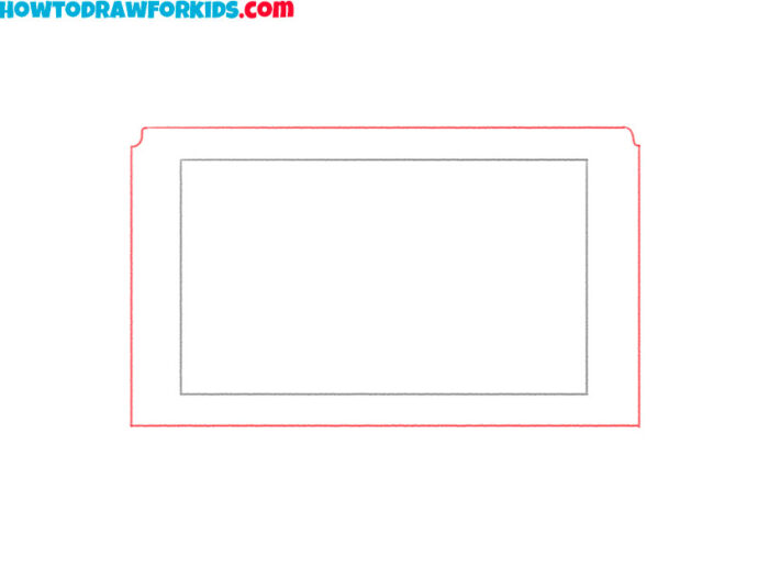 How to Draw a Nintendo Switch - Easy Drawing Tutorial For Kids