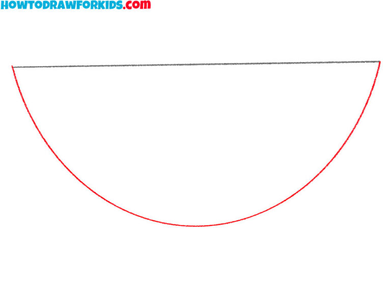 How to Draw a Lemon Slice - Easy Drawing Tutorial For Kids