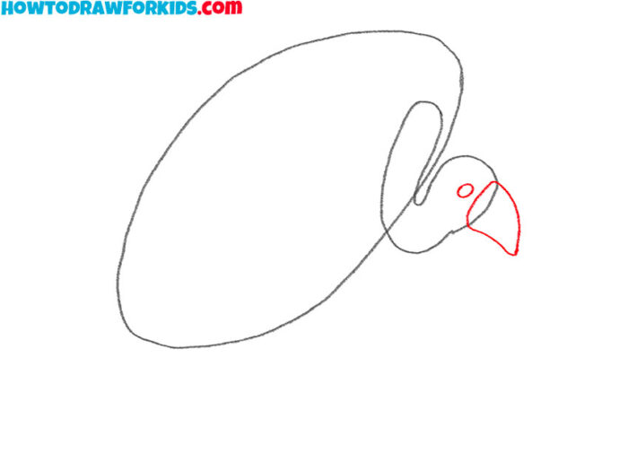 How to Draw a Vulture - Easy Drawing Tutorial For Kids