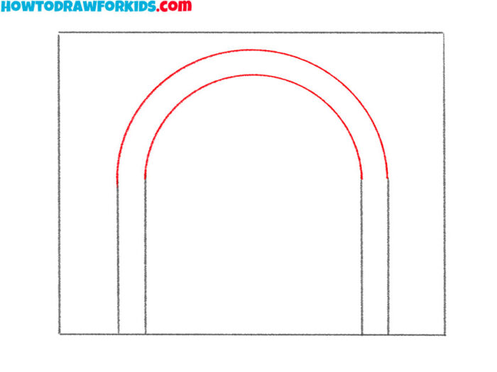 How to Draw a Tunnel - Easy Drawing Tutorial For Kids