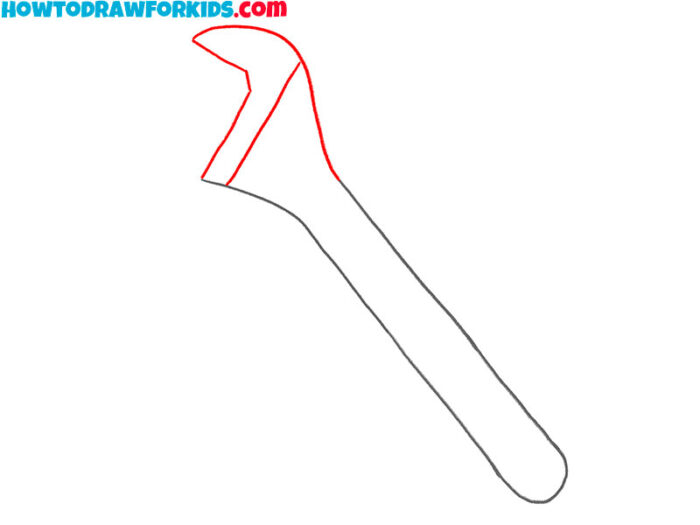 How to Draw a Wrench - Easy Drawing Tutorial For Kids