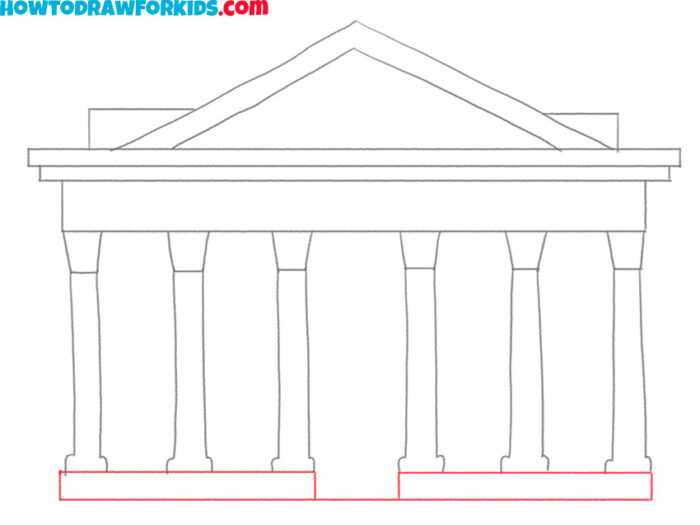 How to Draw a Bank - Easy Drawing Tutorial For Kids