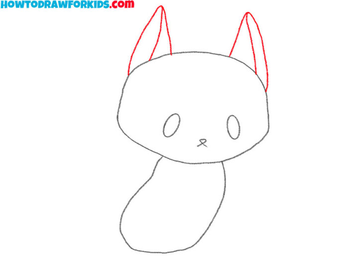 How to Draw a Chibi Cat - Easy Drawing Tutorial For Kids